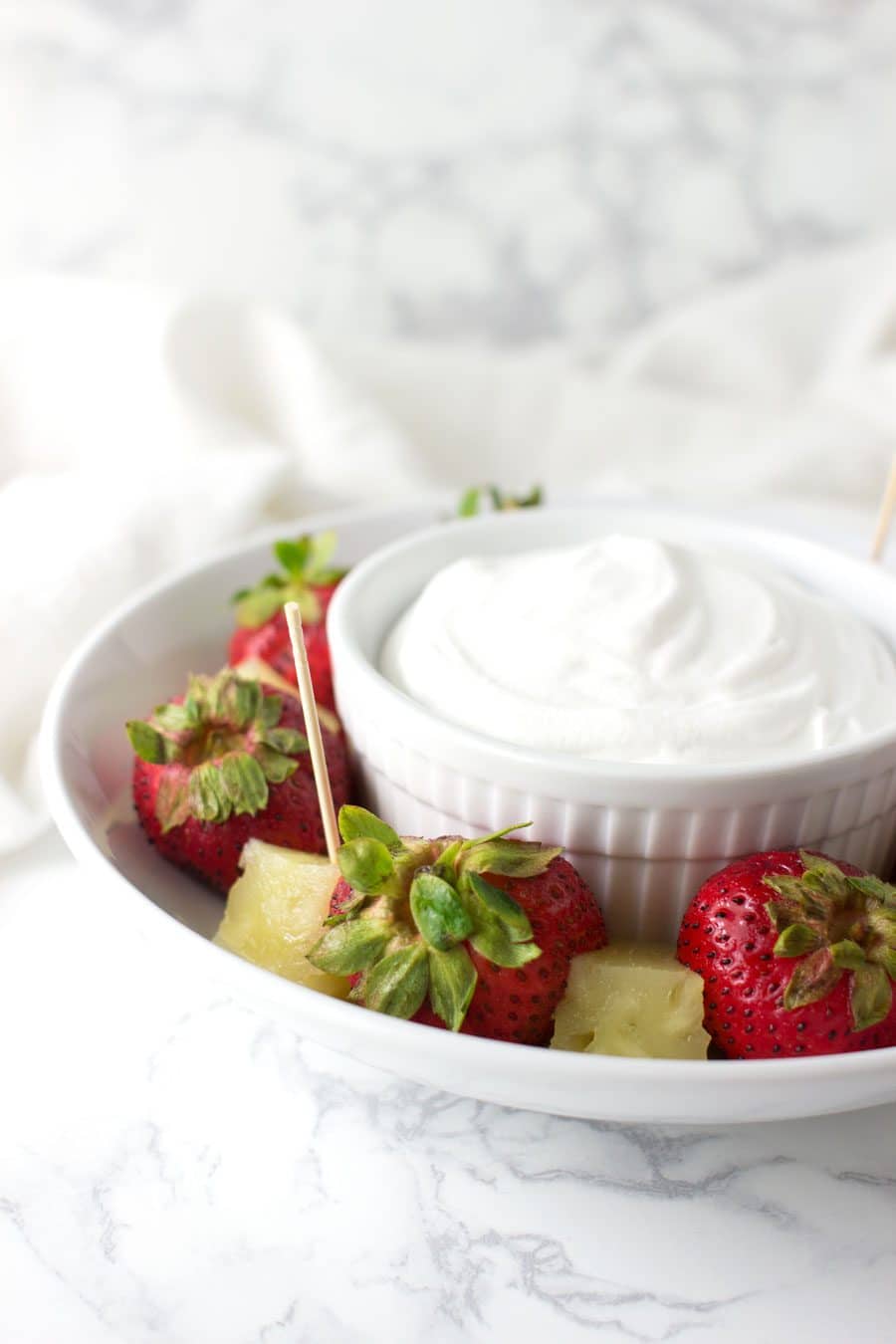 Whipped "Cream" - A Clean Plate
